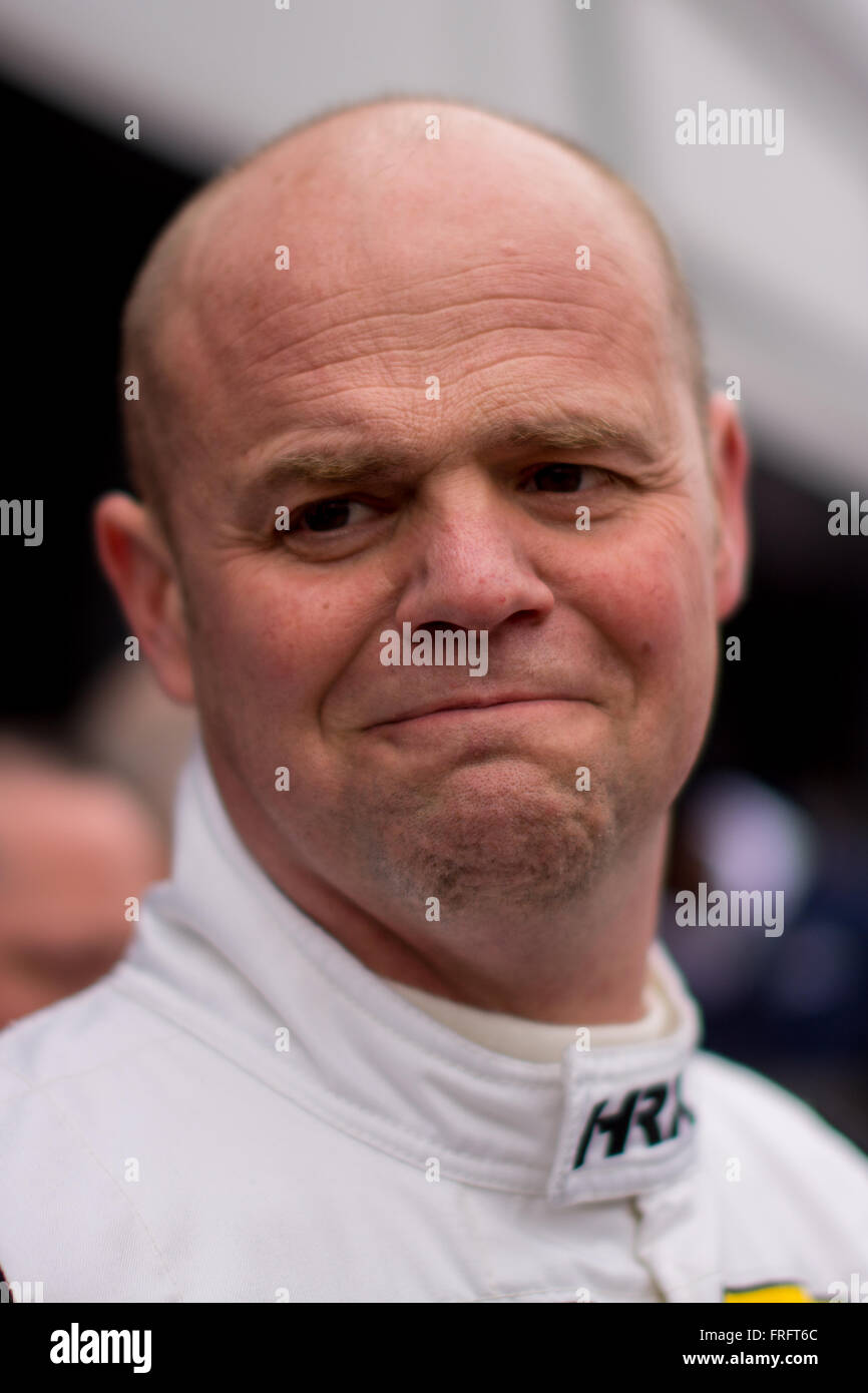 Castle Donington, Derby, UK. 22nd March, 2016. BTCC racing driver ...
