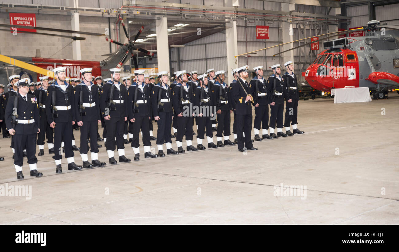 771 Royal Navy Search an Rescue Squadron Decommission on 31st March ...