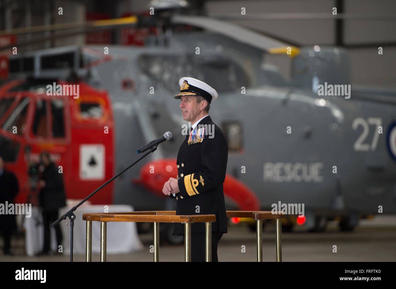 771 Royal Navy Search an Rescue Squadron Decommission on 31st March ...