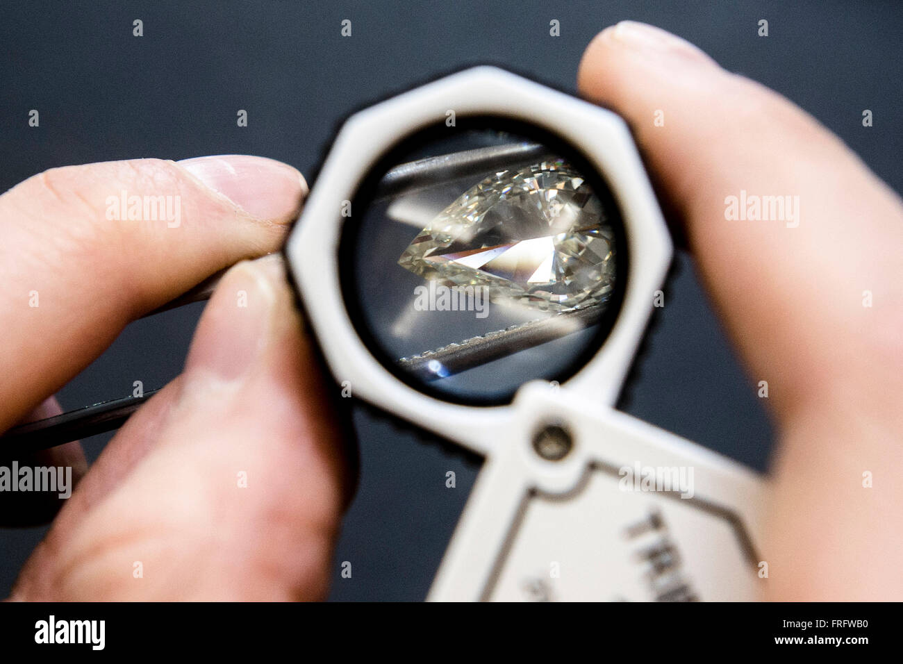 The first Museum of Diamonds in the Czech Republic, in Prague, March 22 ...