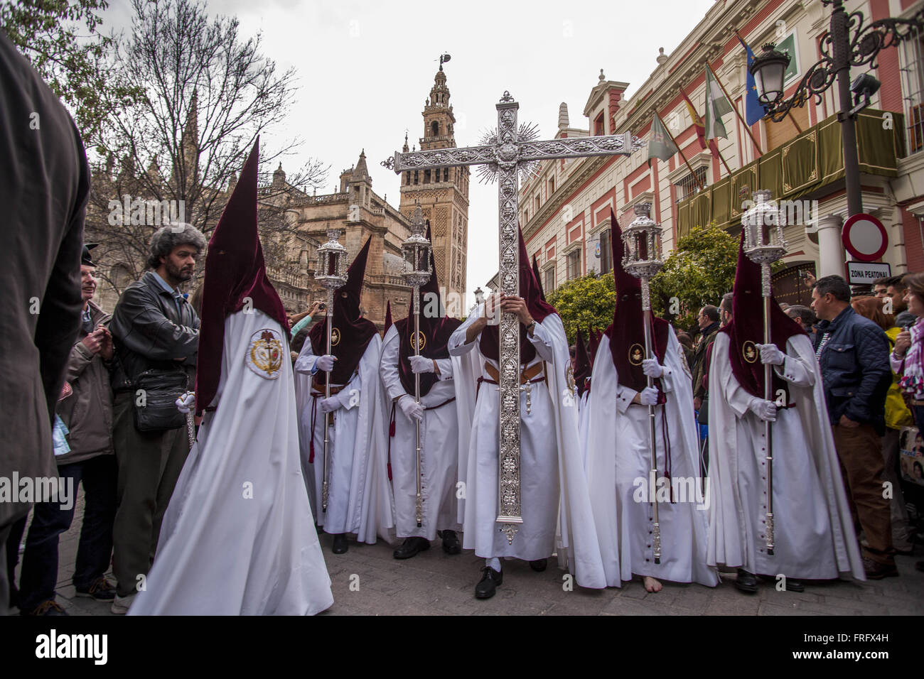 March 22, 2016 - Seville, Spain - Brotherhood called ''El Cerro ...