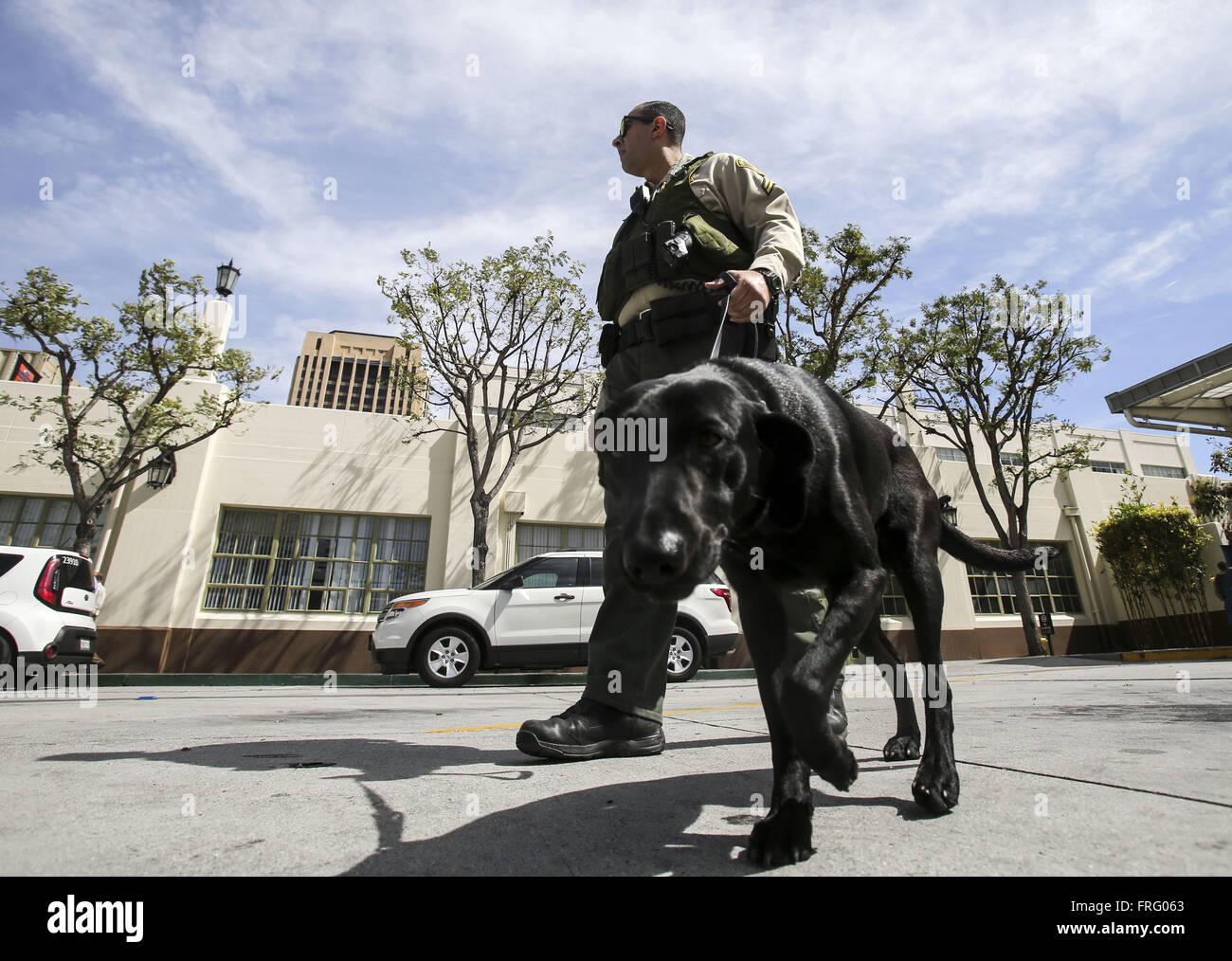 Los Angeles, California, USA. 22nd Mar, 2016. A Los Angeles County ...