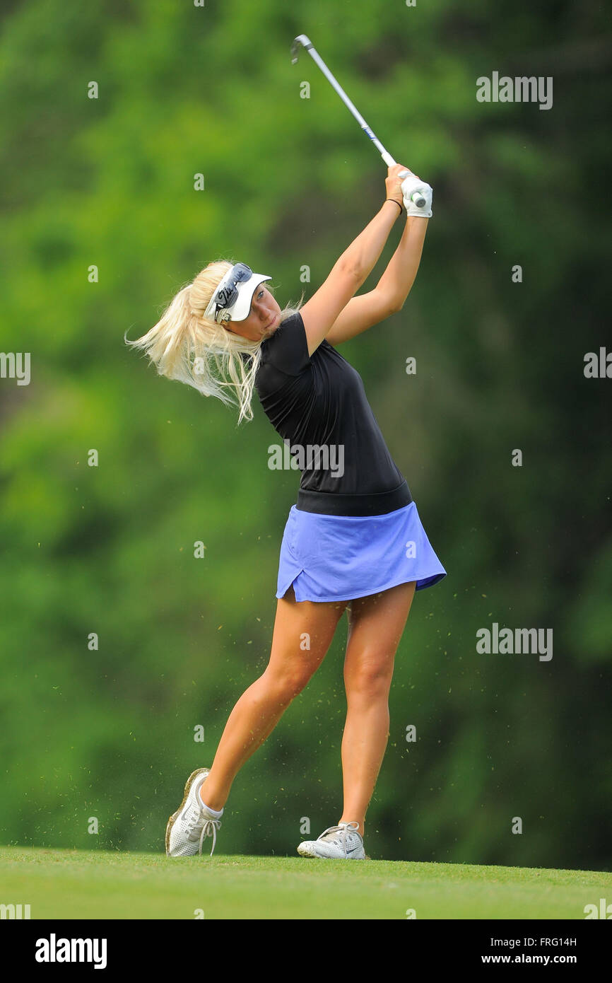 May 9, 2014 - Greenwood, South Carolina, USA - Krista Puisite during ...