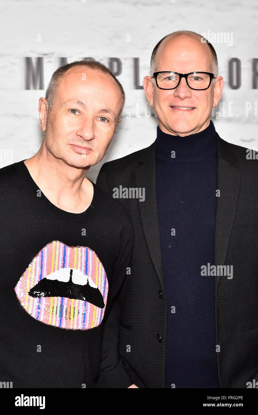 New York, NY, USA. 22nd Mar, 2016. Fenton Bailey, Randy Barbato at ...