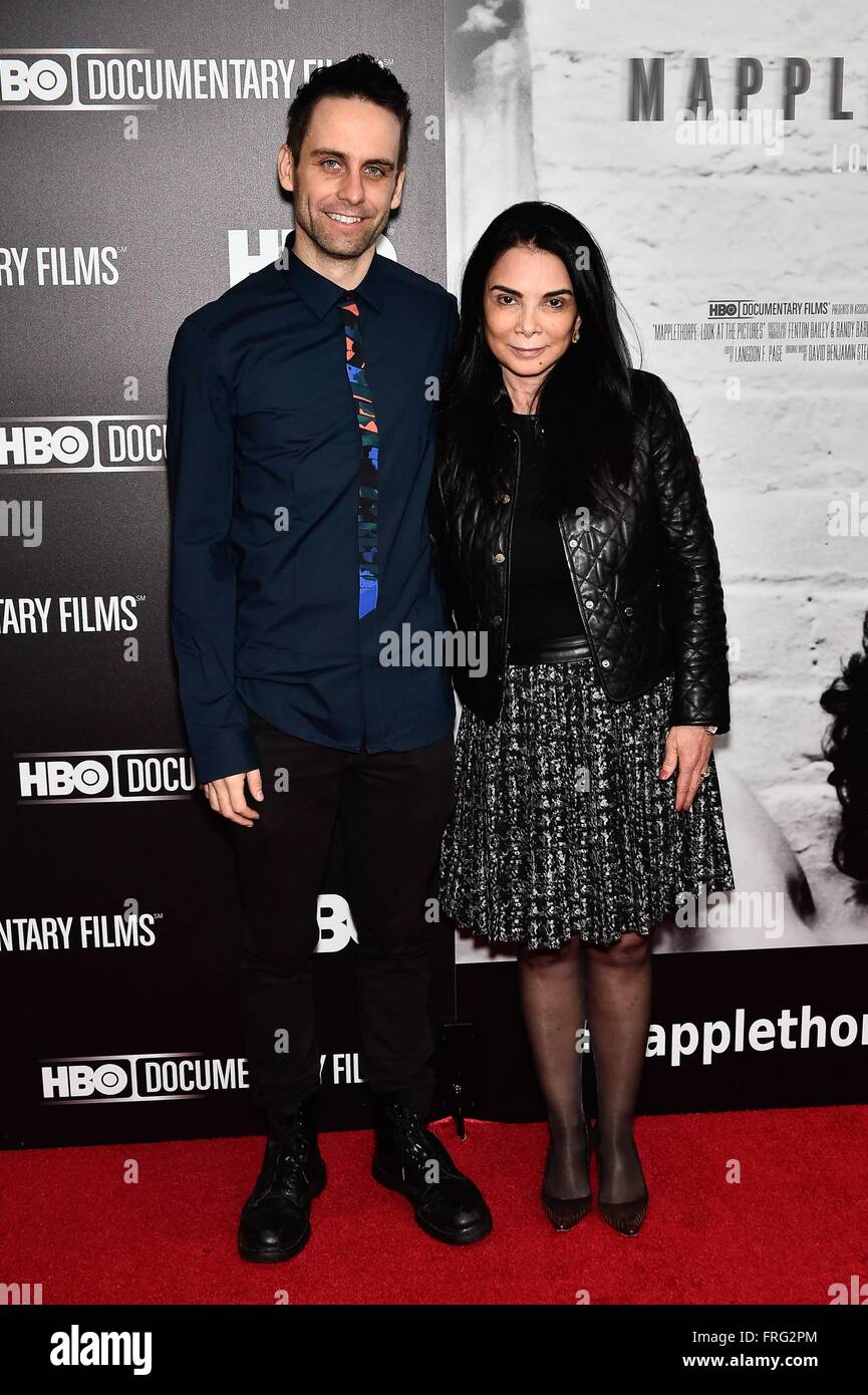 New York, NY, USA. 22nd Mar, 2016. Guest, Mary Boone at arrivals for ...
