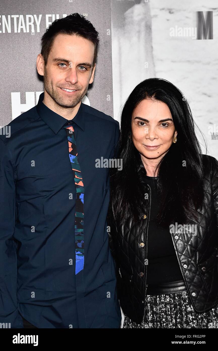 New York, NY, USA. 22nd Mar, 2016. Guest, Mary Boone at arrivals for ...