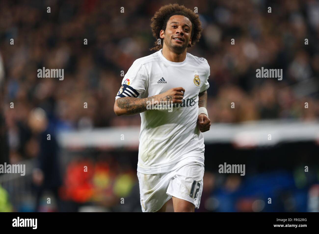 Madrid, Spain. 20th Mar, 2016. Marcelo (Real) Football/Soccer : Spanish ...