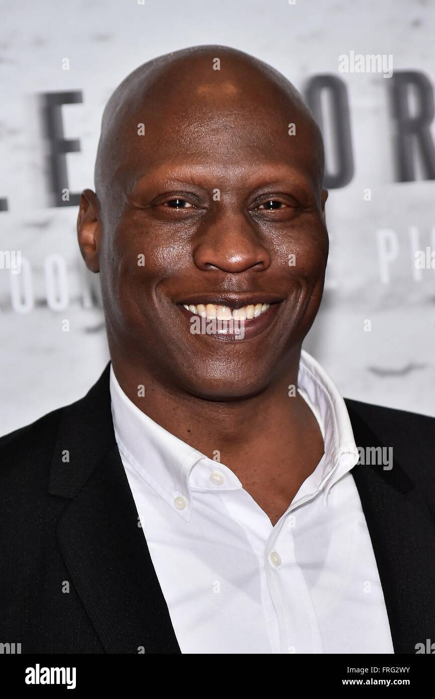 New York, NY, USA. 22nd Mar, 2016. Ken Moody at arrivals for ...