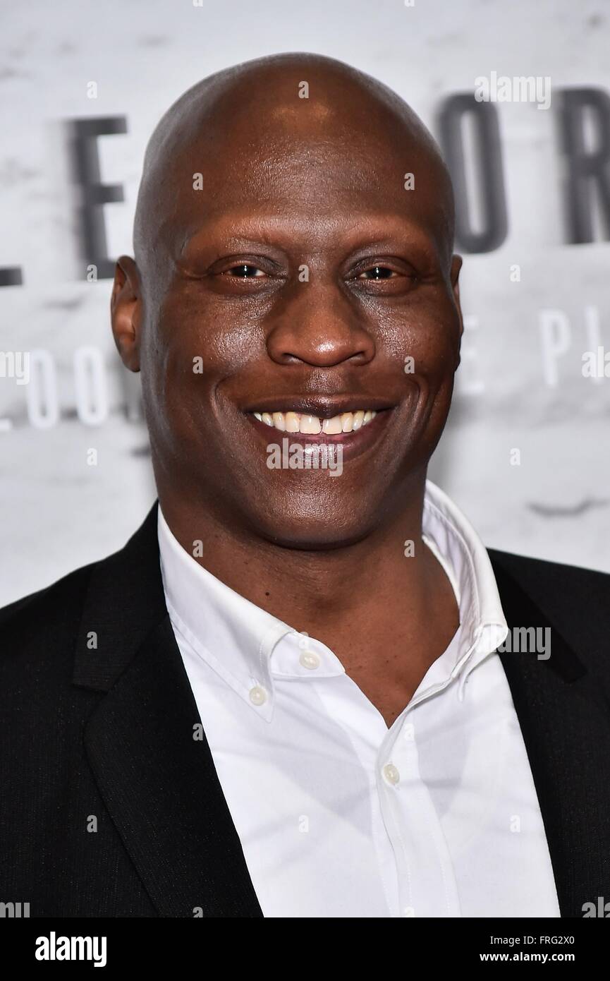 New York, NY, USA. 22nd Mar, 2016. Ken Moody at arrivals for ...