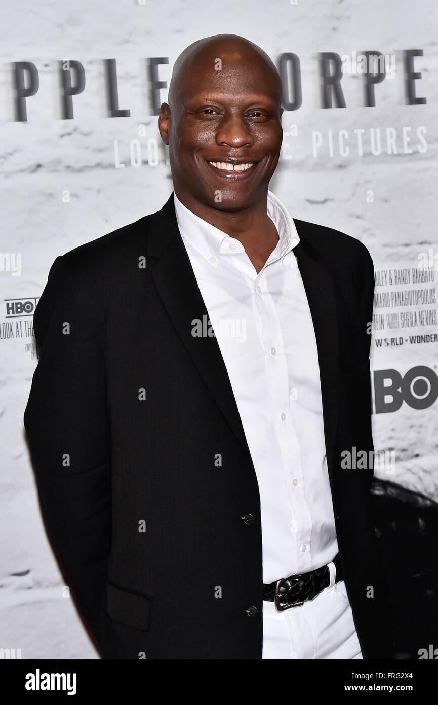 New York, NY, USA. 22nd Mar, 2016. Ken Moody at arrivals for ...