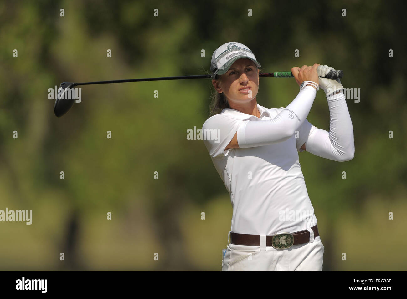 March 22, 2014 - Lake Wales, FL, USA - Laura Kueny during the second ...