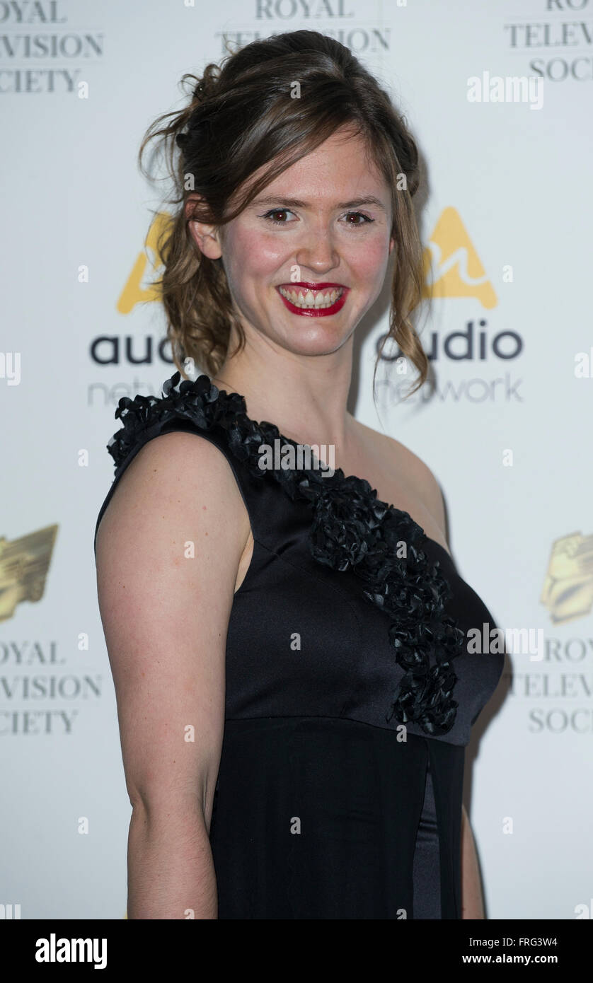 London, UK. 22nd March, 2016. Royal Television Society Awards, London, Britain - 22 Mar 2016 ...
