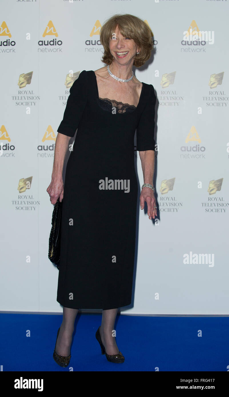 London, UK. 22nd March, 2016. Royal Television Society Awards, London ...