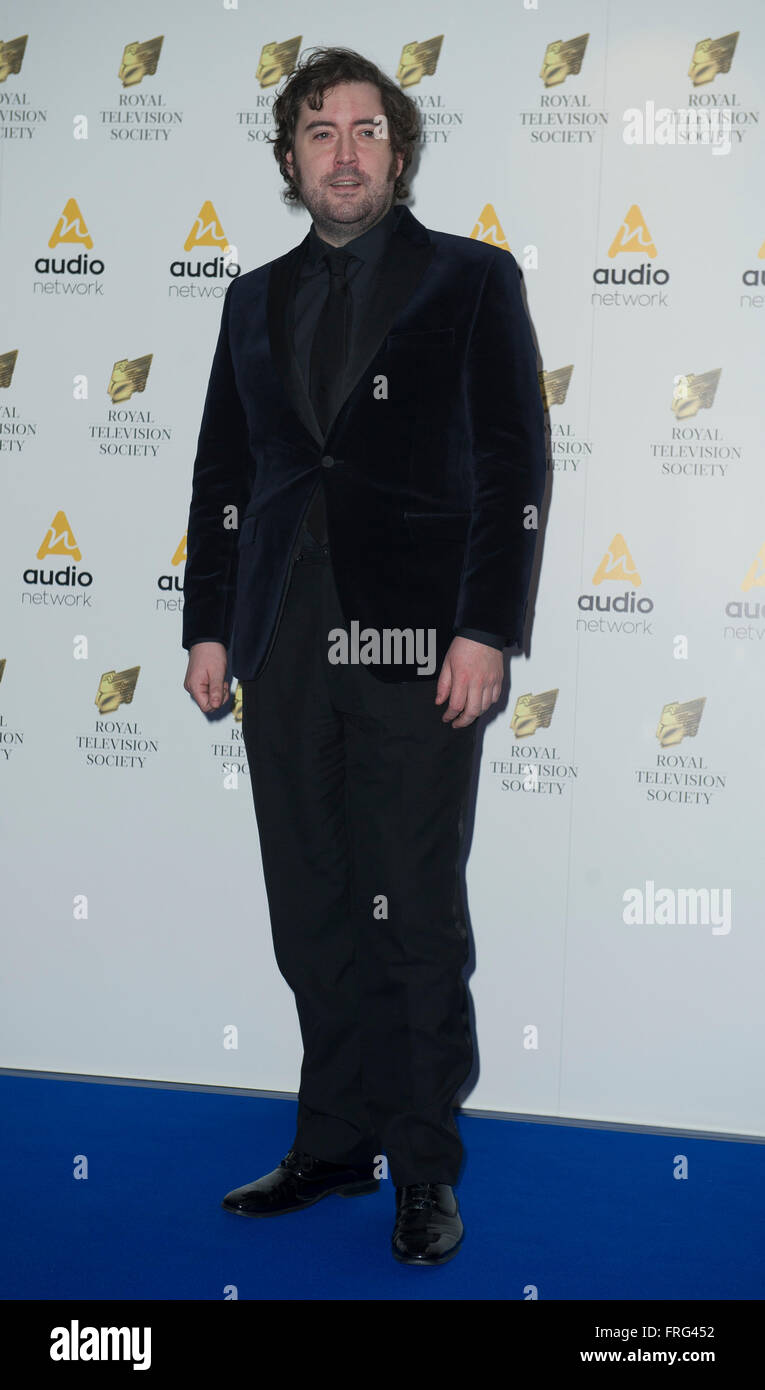 London, UK. 22nd March, 2016. Nick Helm attends the Royal Television ...