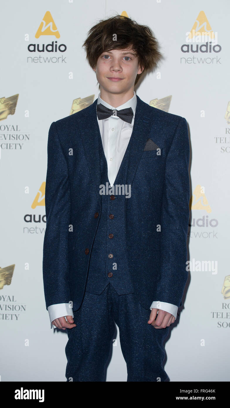 London, UK. 22nd March, 2016. Tom Taylor attends Royal Television ...