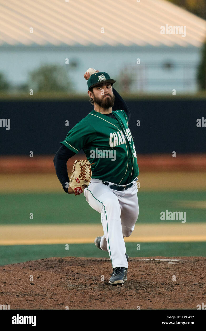 Winston-Salem, NC, USA. 22nd Mar, 2016. pitcher J.D. Prochaska (30) of ...