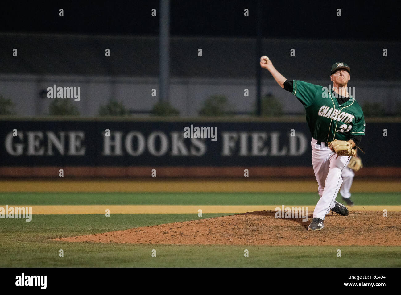 Winston-Salem, NC, USA. 22nd Mar, 2016. pitcher Micah Wells (21) of the ...