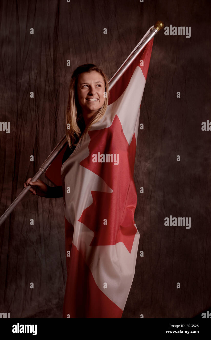 Longwood, Florida, USA. 26th Mar, 2014. Erica Rivard during a portrait ...