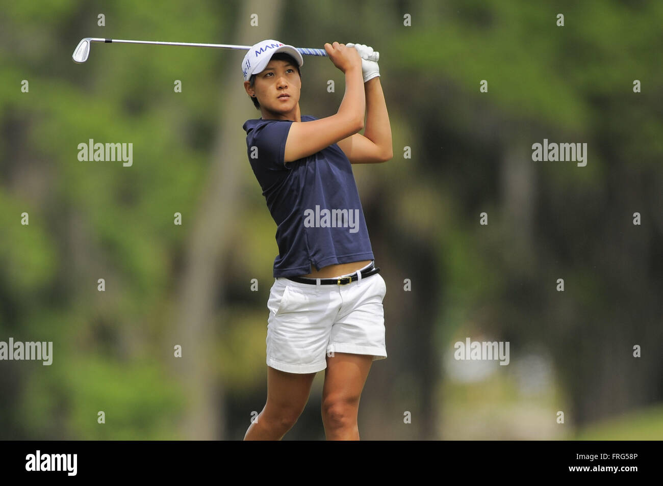 Longwood, Florida, USA. 31st Mar, 2014. Hannah Yun during the final ...