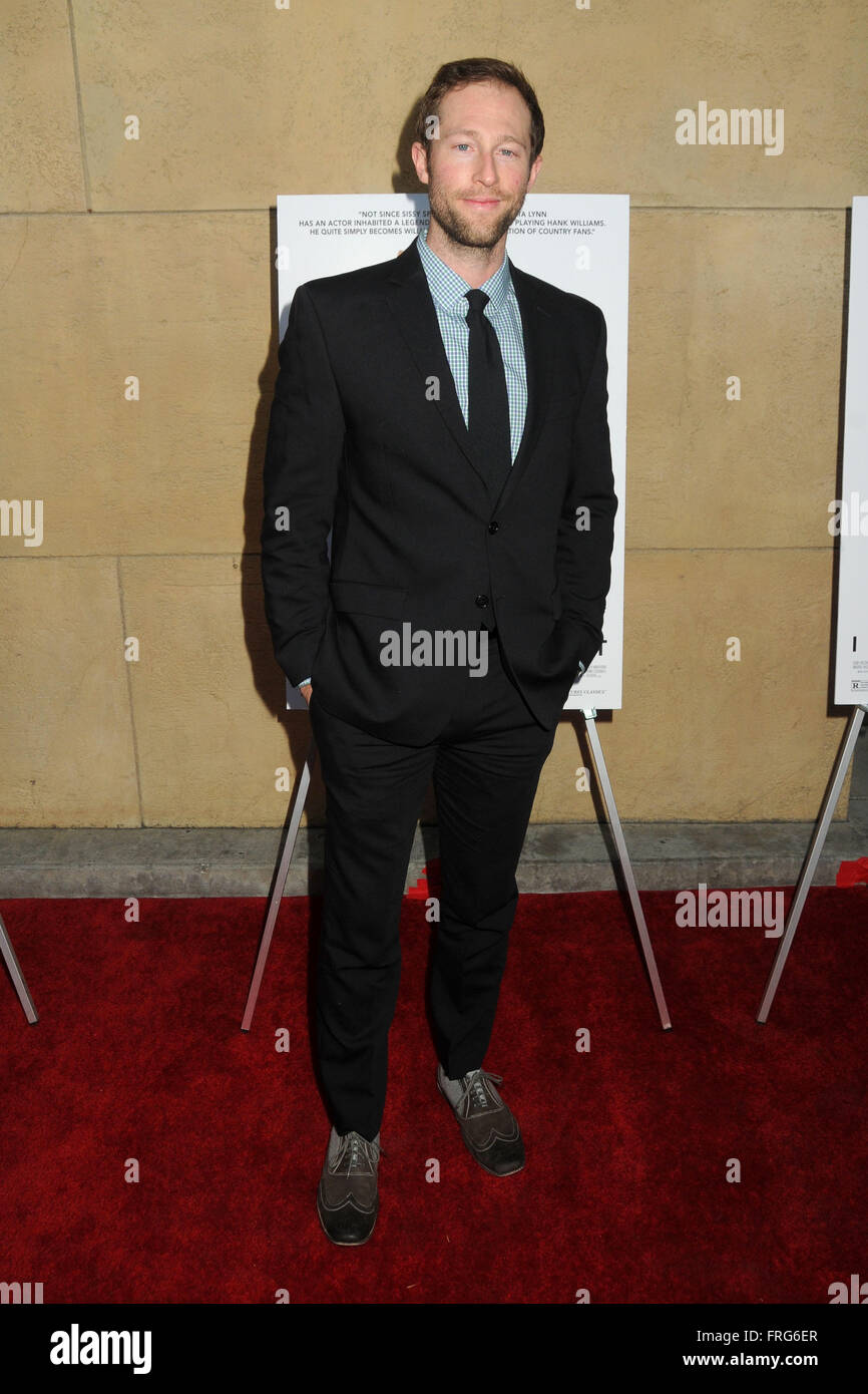 Hollywood, CA, USA. 22nd Mar, 2016. Casey Bond. ''I Saw The Light'' Los ...