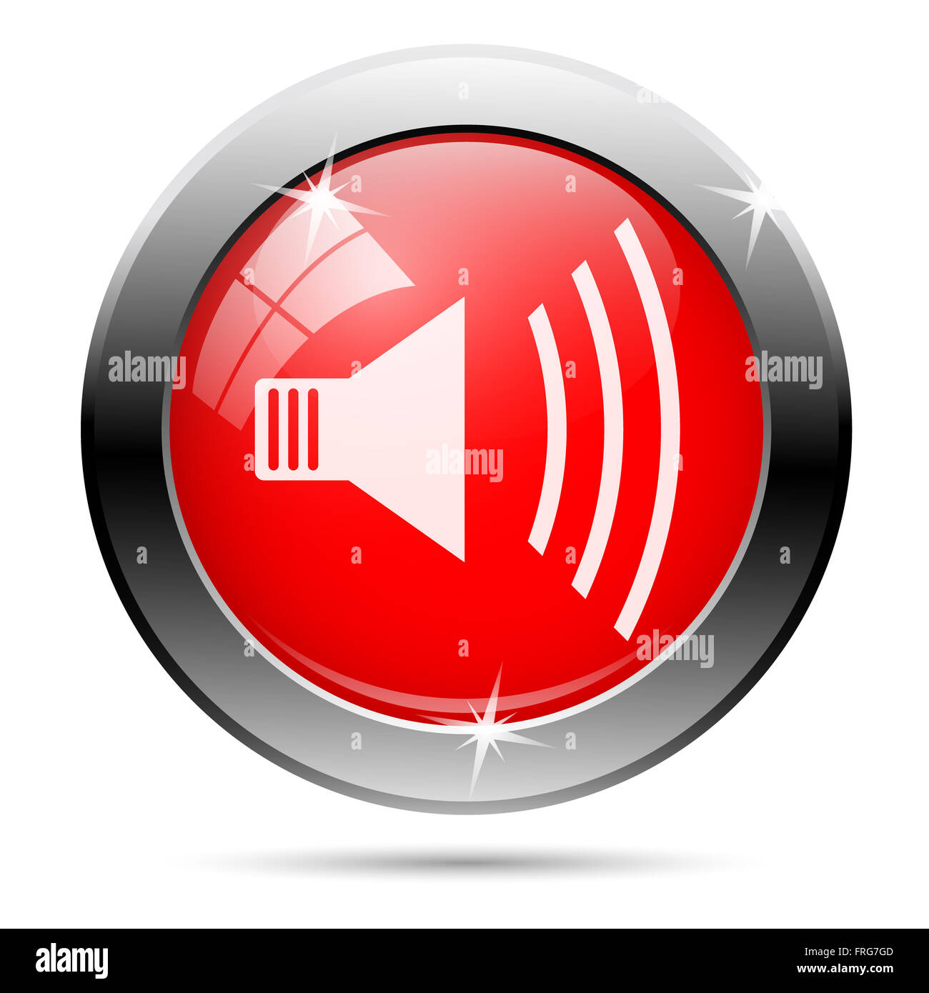 3d red sound wave hi-res stock photography and images - Alamy