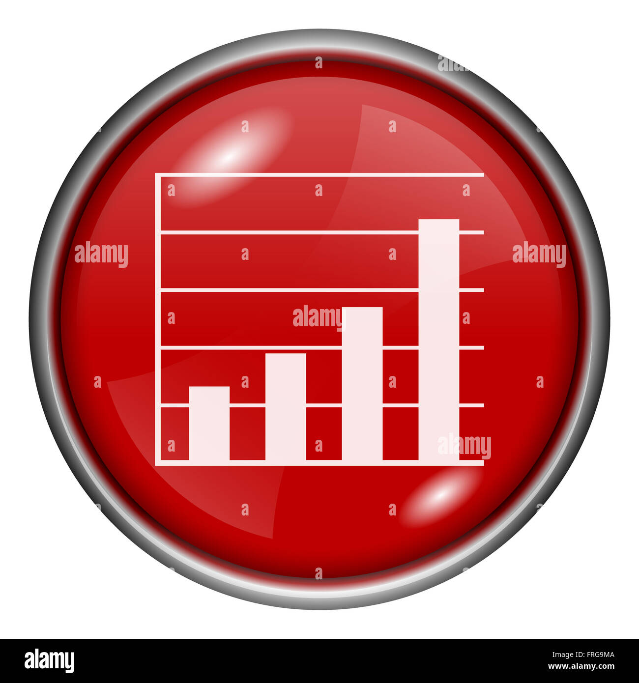 Red sign white bar on round shape hi-res stock photography and images ...