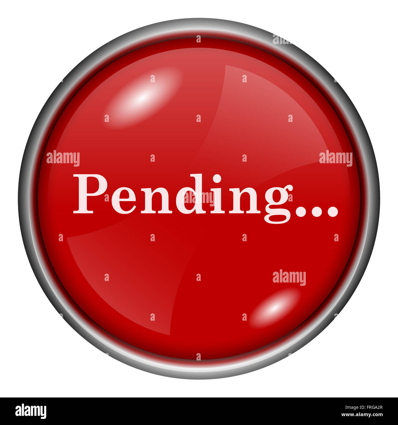 Pending red stamp illustration hi-res stock photography and images - Alamy