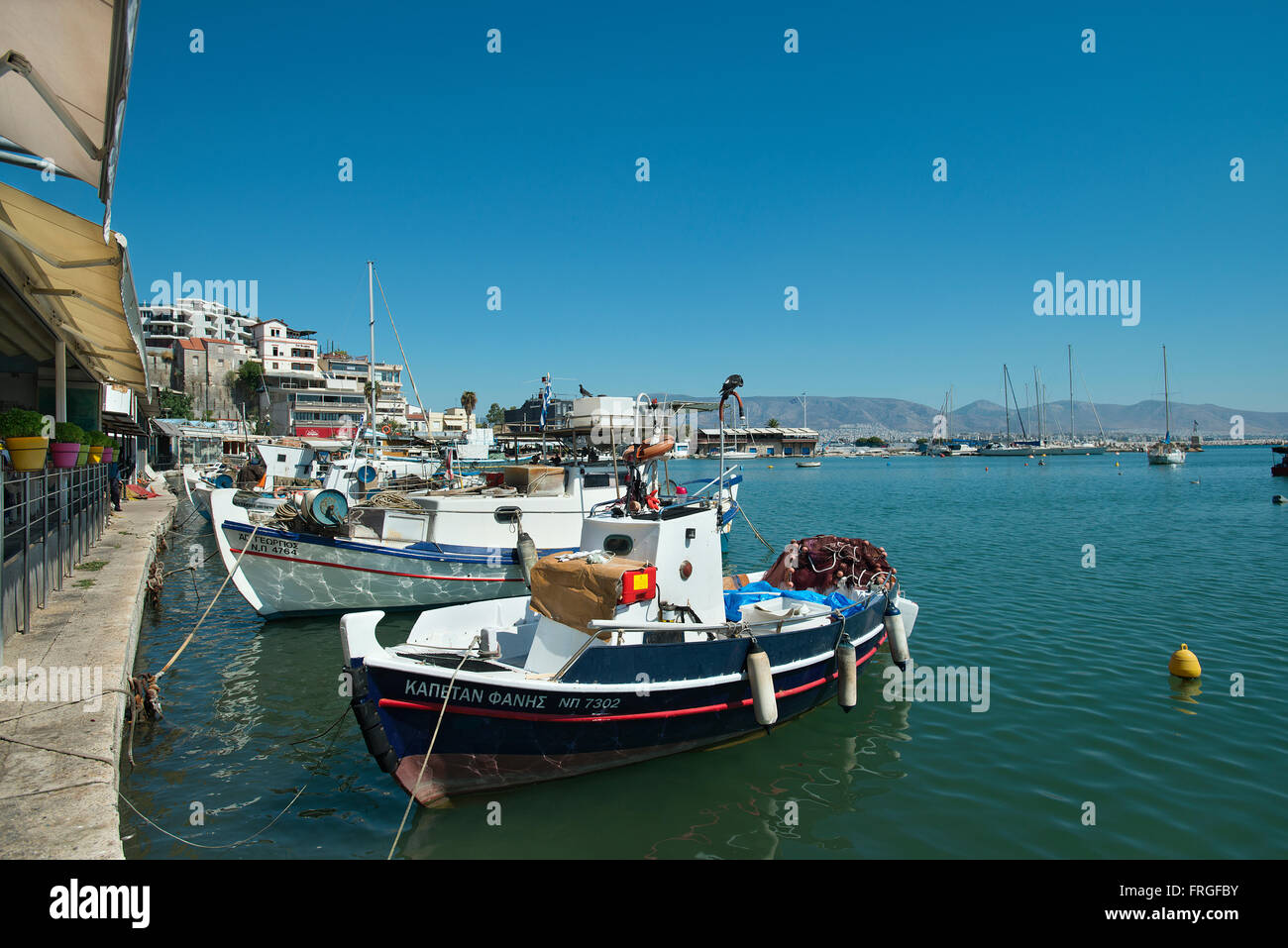 Mikrolimano harbour hi-res stock photography and images - Alamy