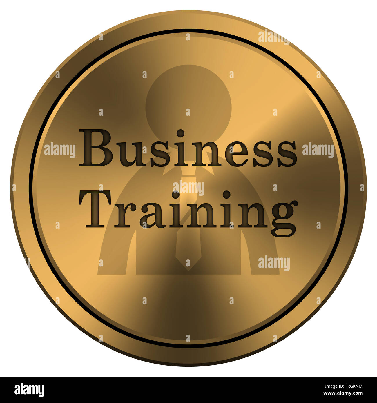 Copper metallic internet icon on white background Stock Photo - Alamy