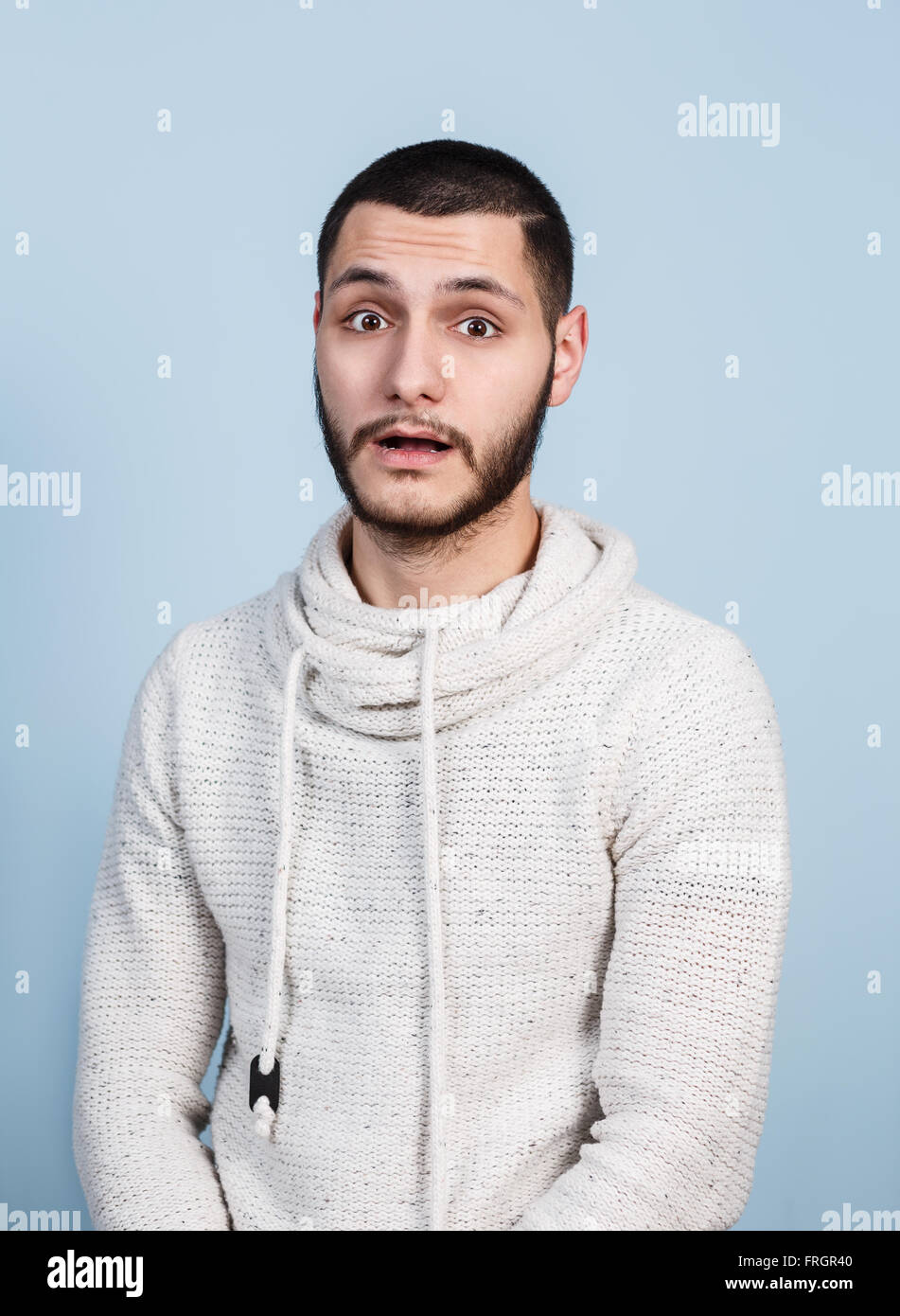 Happy surprised teenager male hi-res stock photography and images - Alamy