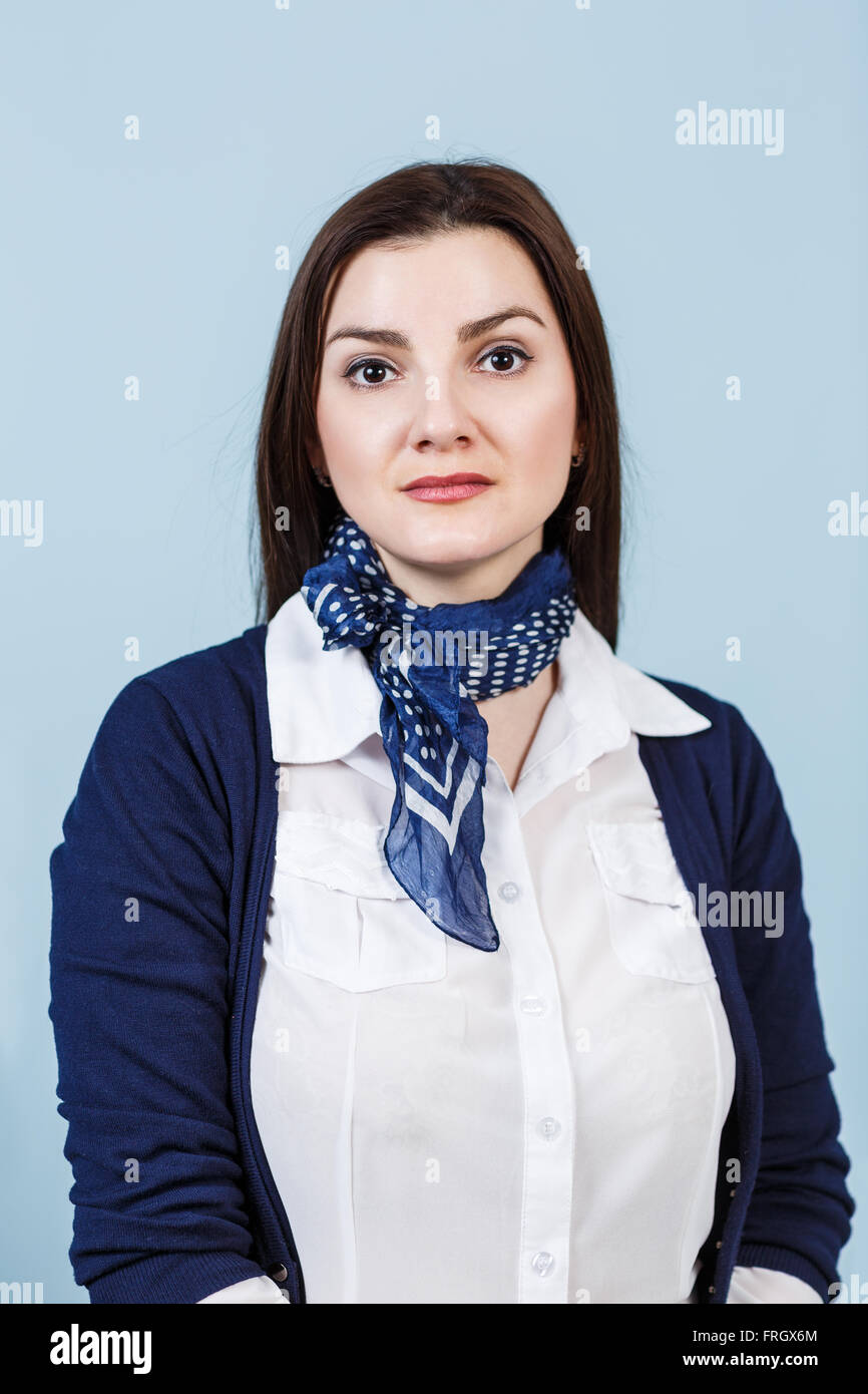 Strict looking woman hi-res stock photography and images - Alamy