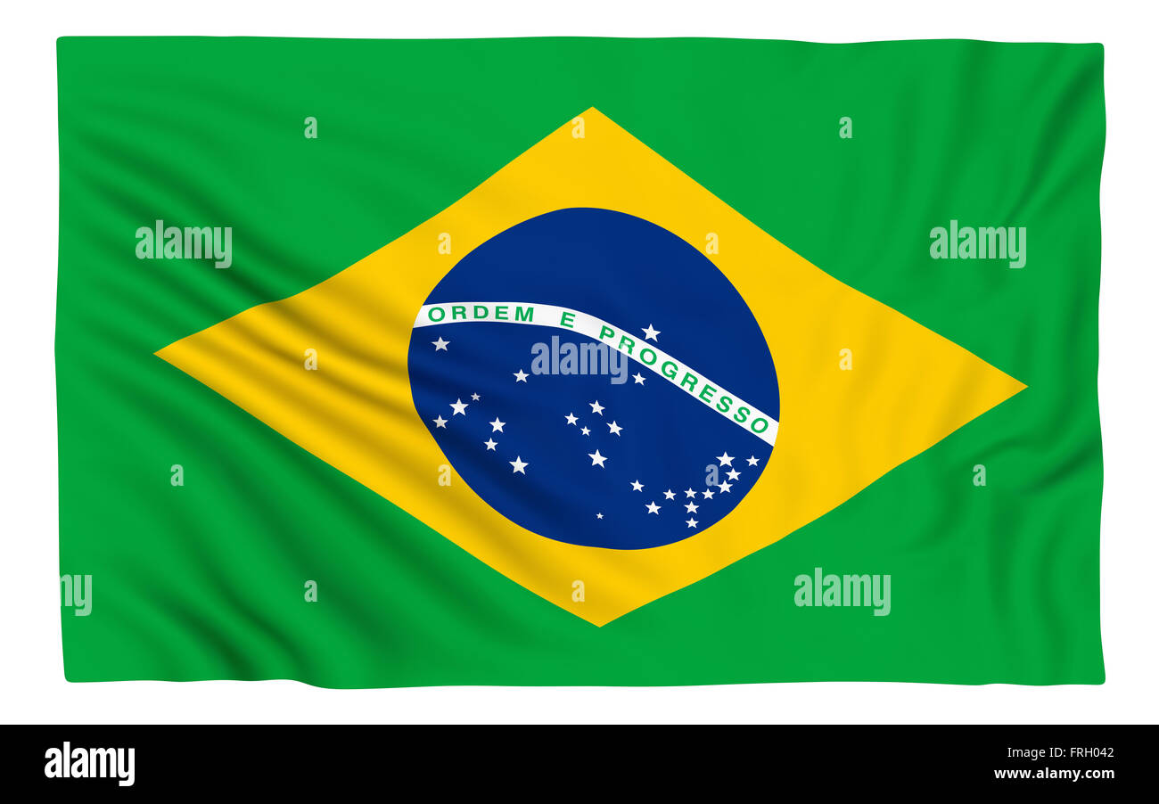 Brazilian national flag hi-res stock photography and images - Alamy