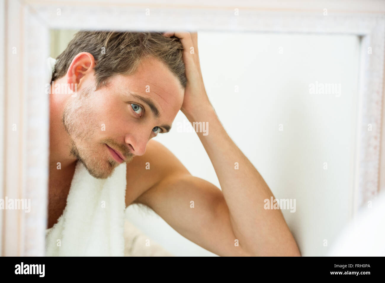 Mirror Reflection Man