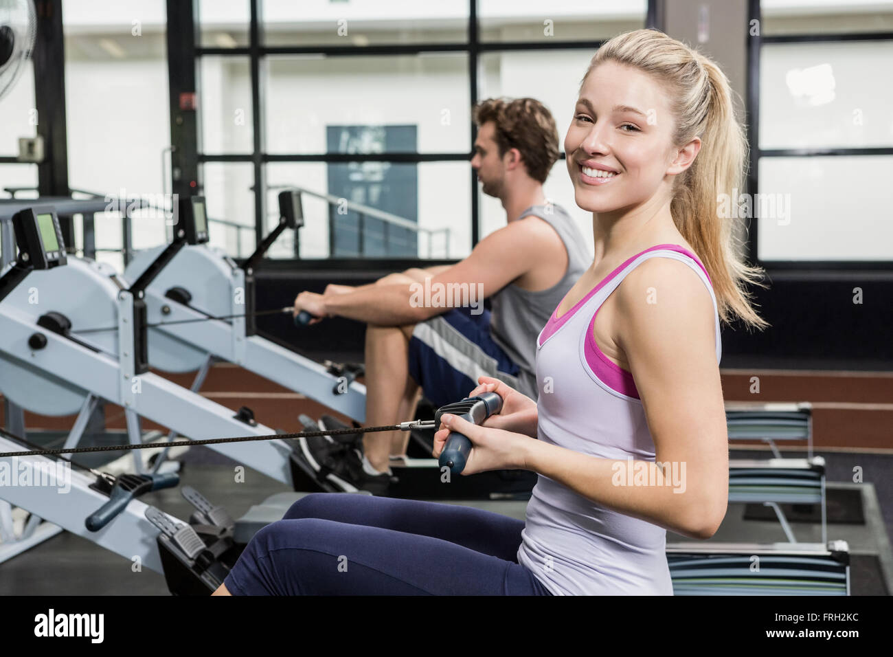 Woman working out hi-res stock photography and images - Alamy