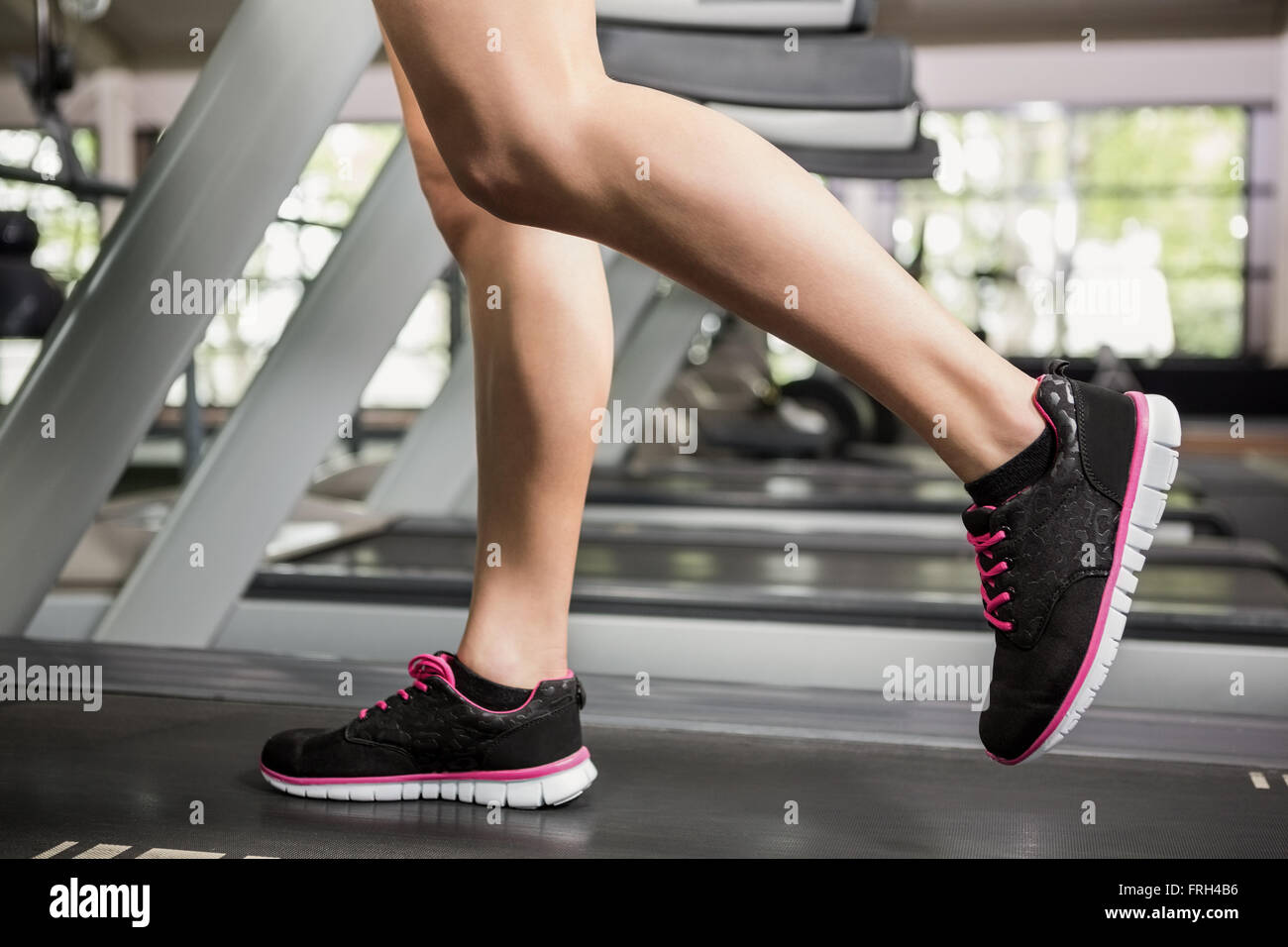 Feet walking close up hi-res stock photography and images - Alamy