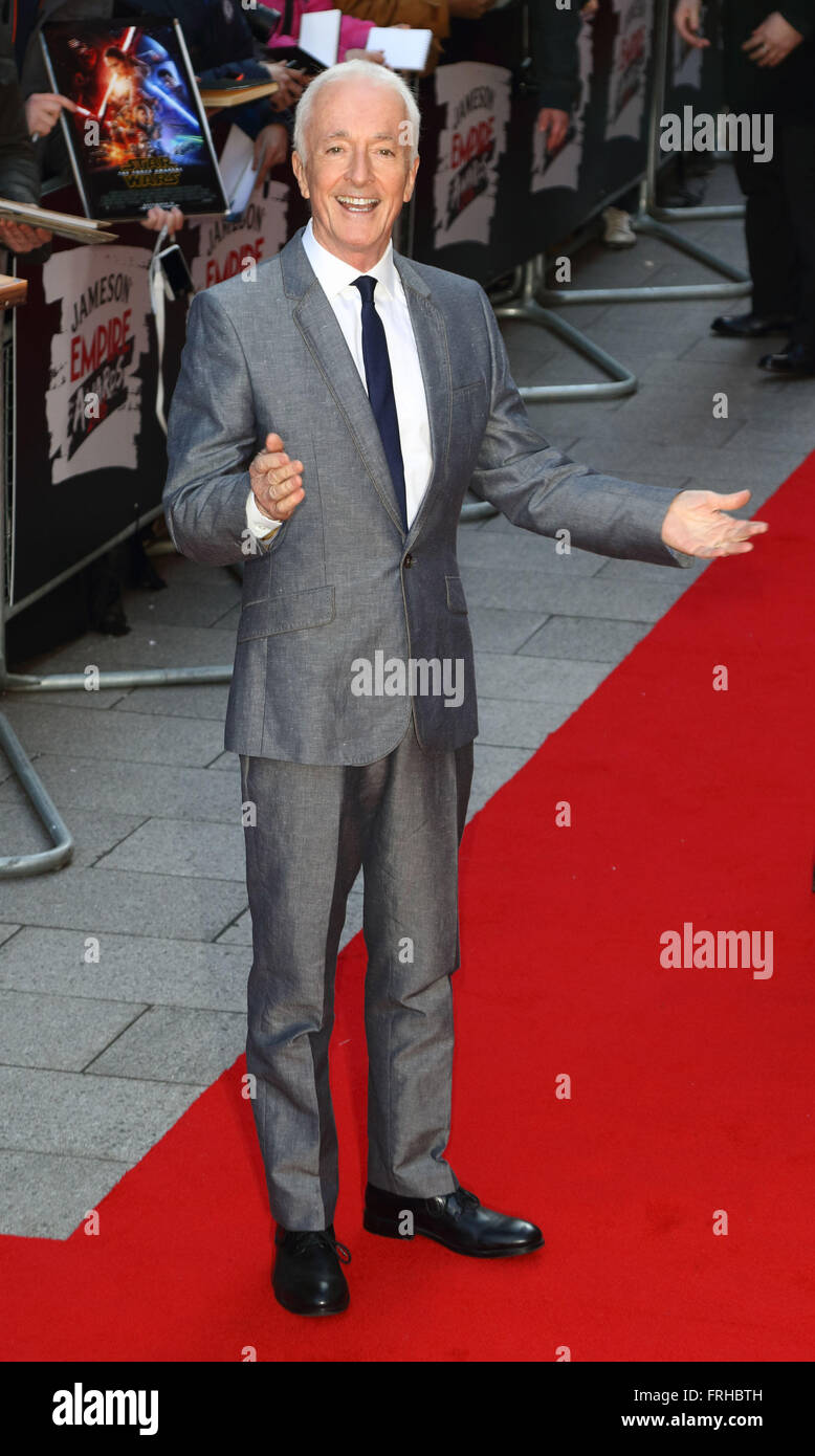 London, UK. Anthony Daniels at the 21st Jameson Empire Awards 2016 ...