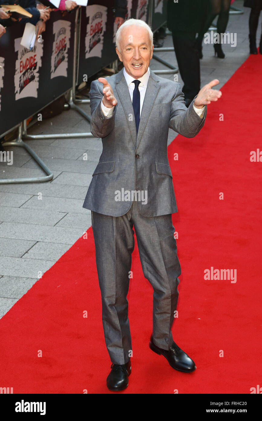 London, UK. Anthony Daniels at the 21st Jameson Empire Awards 2016 ...