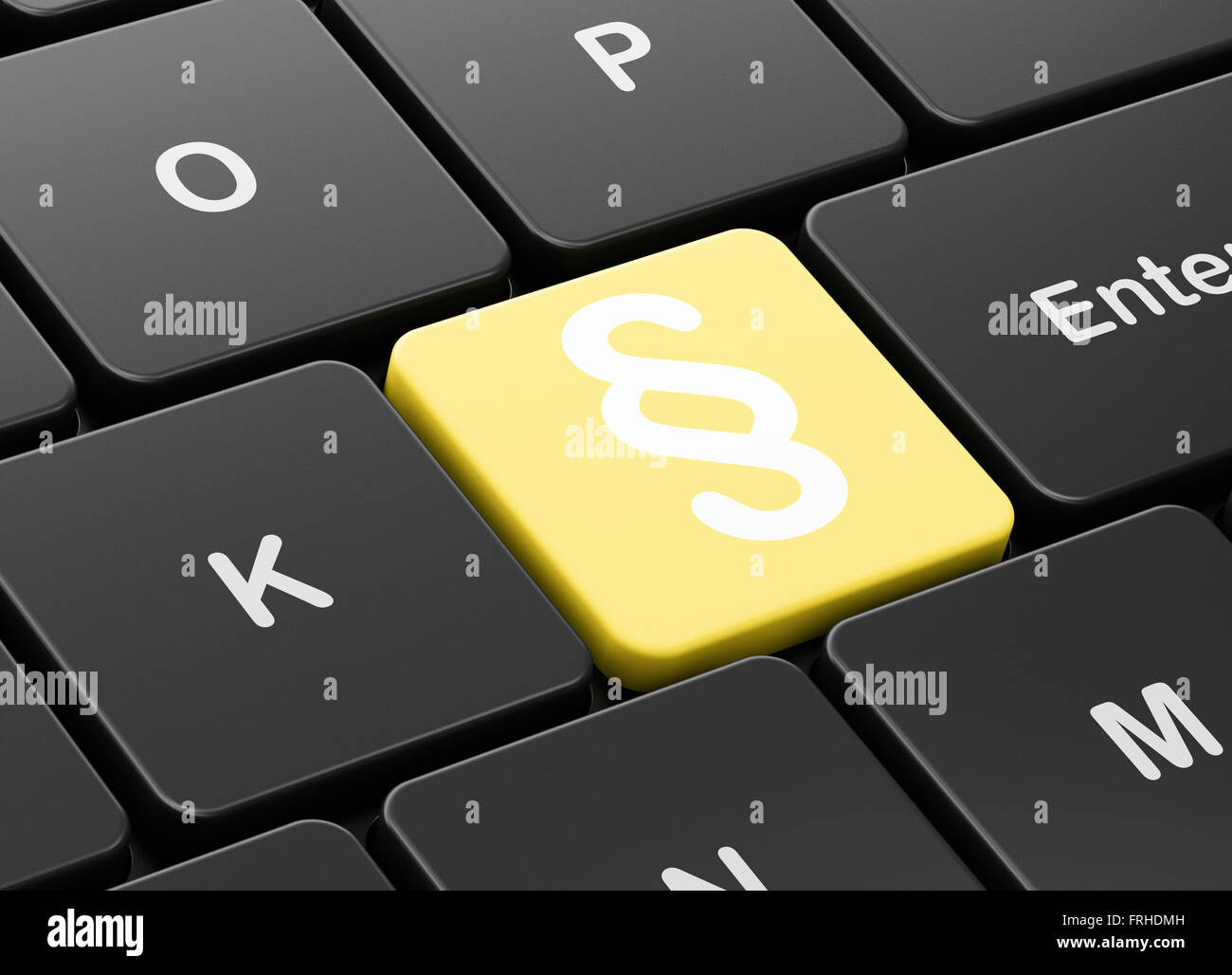 Law concept: Paragraph on computer keyboard background Stock Photo - Alamy