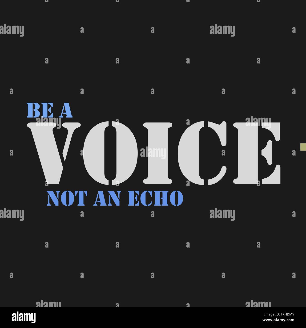 Echo word Stock Vector Images - Alamy
