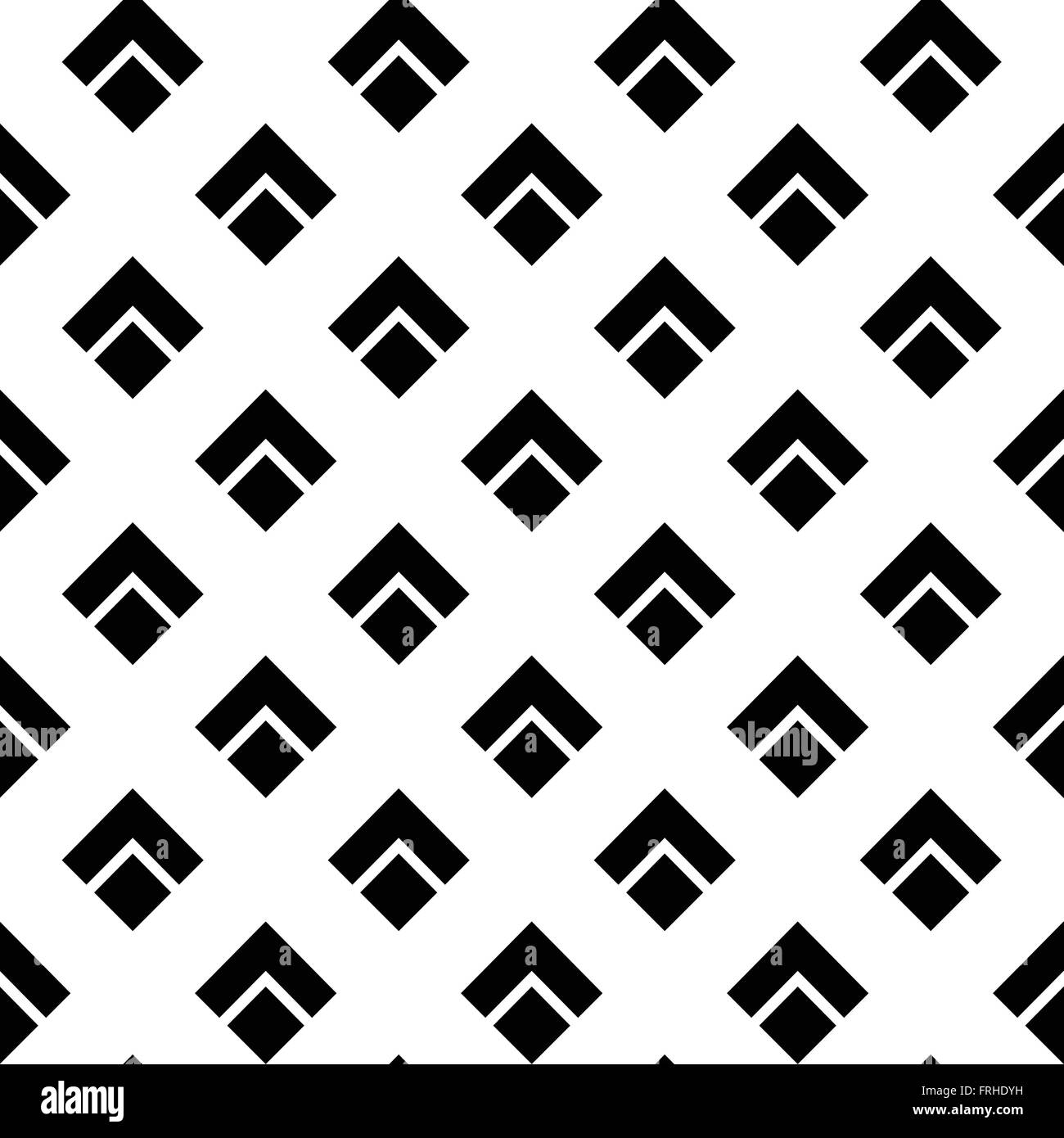 Geometric White Black Rhombus Pattern Stock Vector Image & Art - Alamy