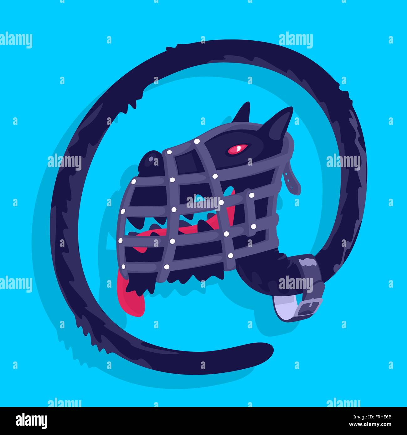 Postal cartoon art Stock Vector Images - Alamy