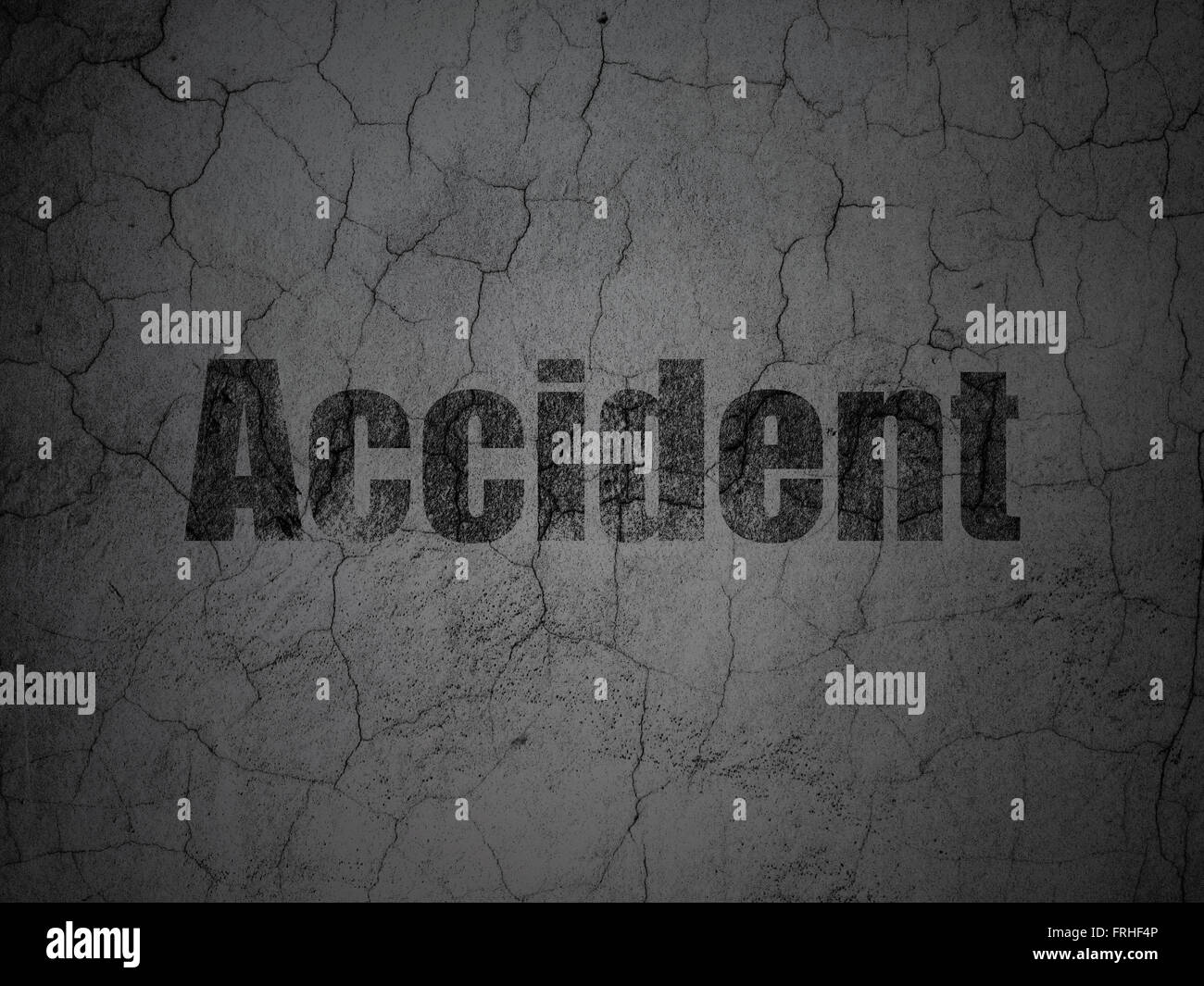 Insurance concept: Accident on grunge wall background Stock Photo - Alamy