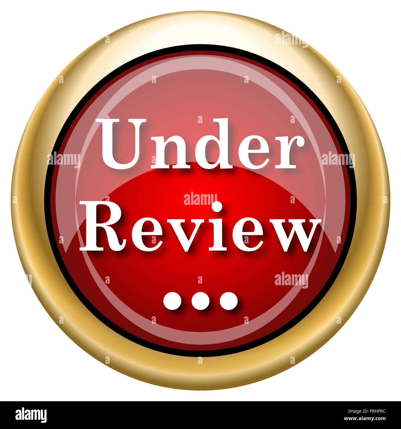 Pending red stamp illustration Cut Out Stock Images & Pictures - Alamy