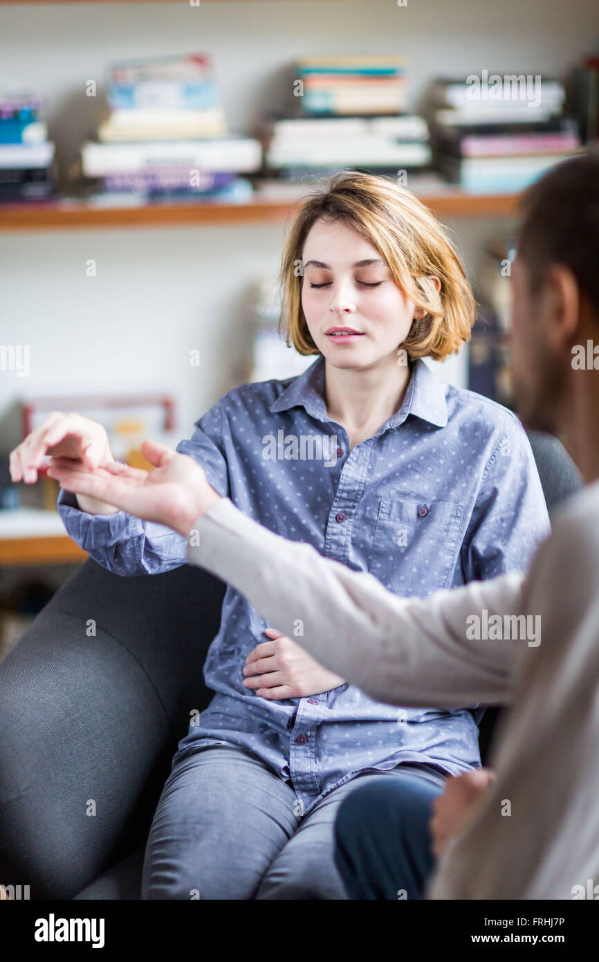 Hypnosis eyes hi-res stock photography and images - Alamy