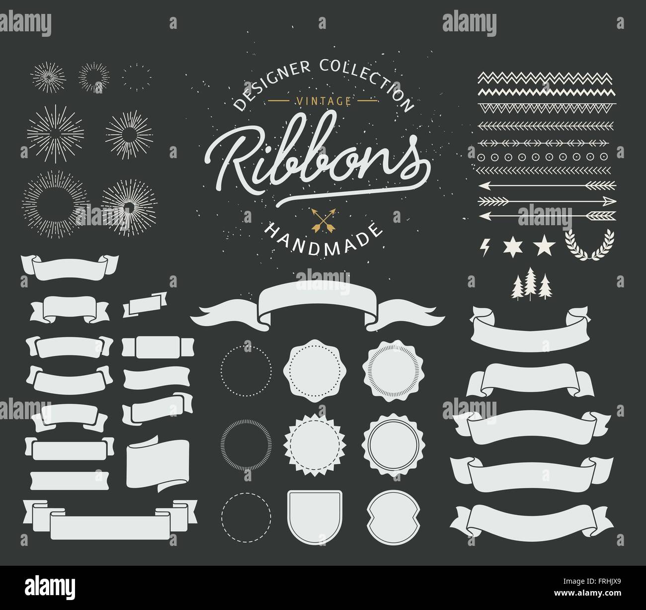 Retro logos hi-res stock photography and images - Alamy