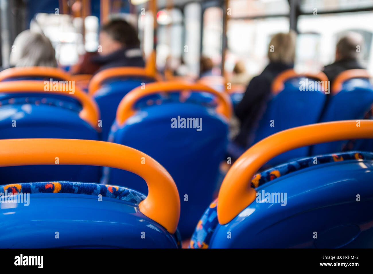 Bus back view hi-res stock photography and images - Alamy