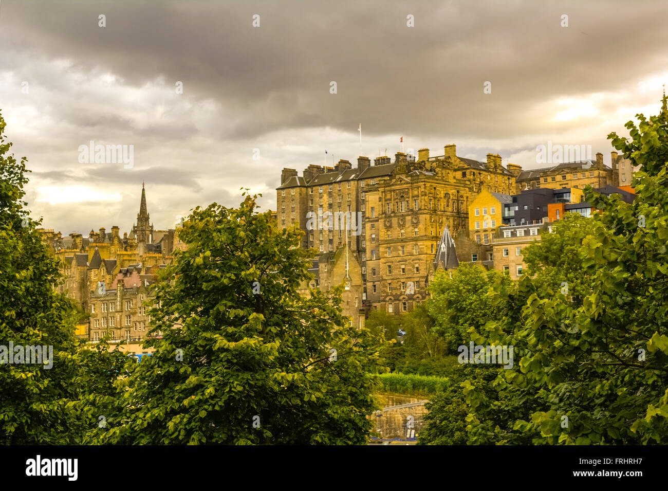Edinburgh architecture, Scotland Stock Photo - Alamy