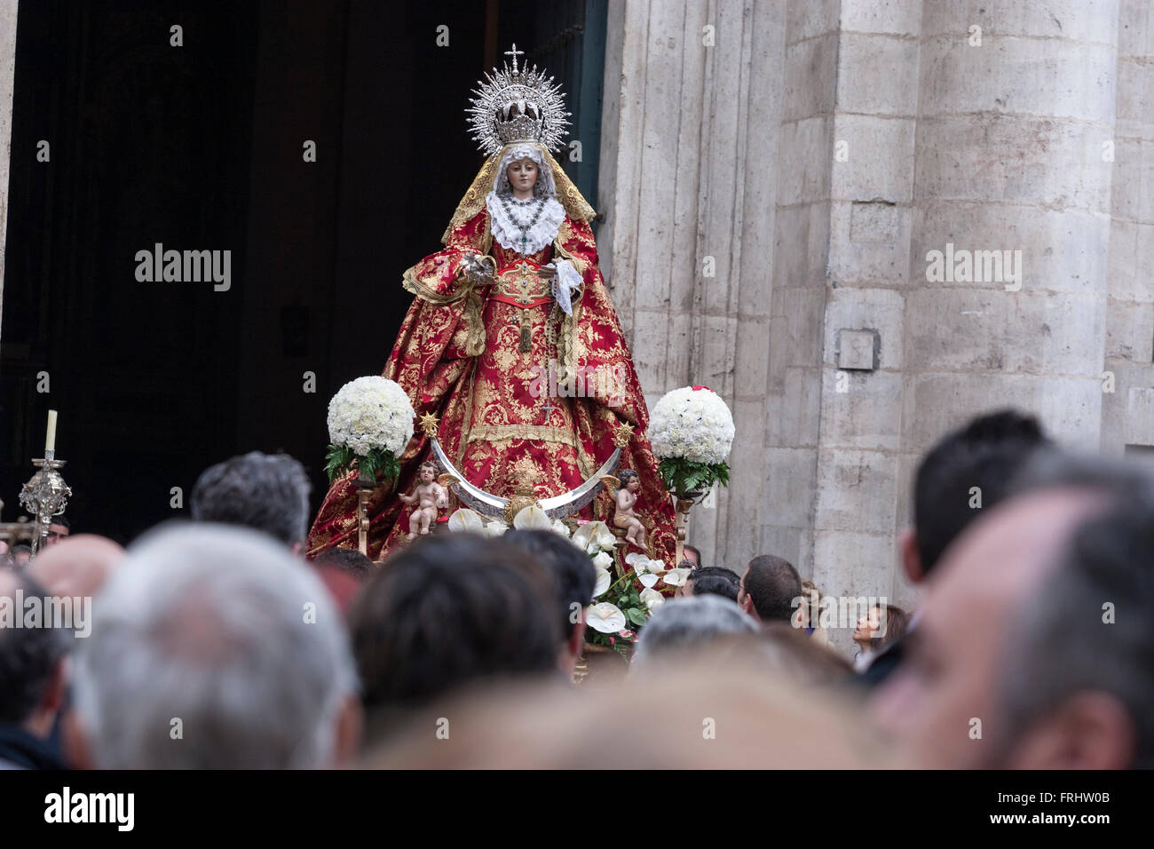 Procession Of The Virgin Mary High Resolution Stock Photography and ...