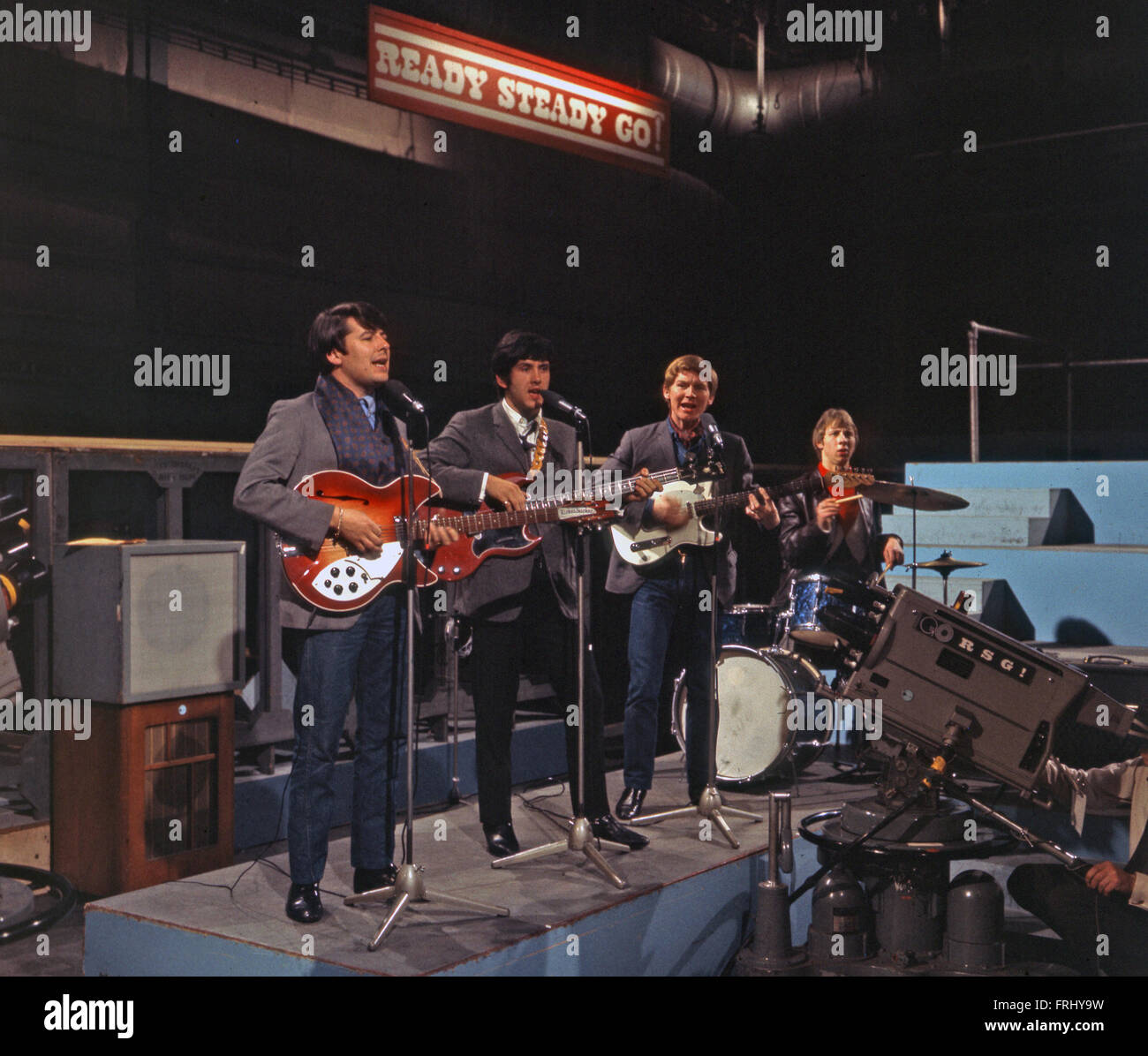 THE SEARCHERS English pop group on Ready, Steady,Go ! in 1966. From ...