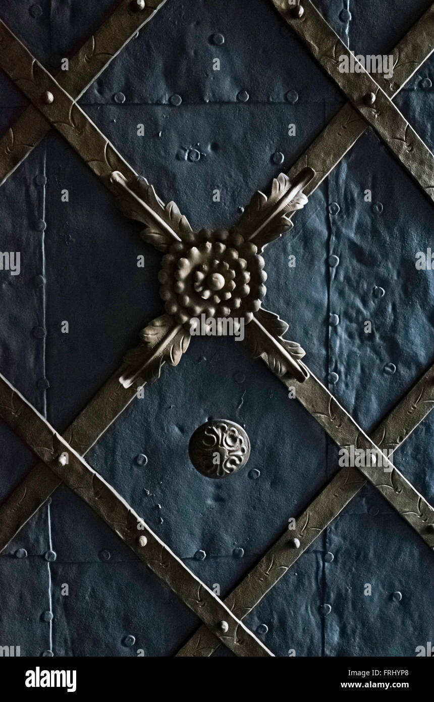 black medieval portal Stock Photo - Alamy